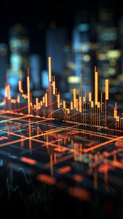 Decoding Data Graphs Present Business Stock Trends For Informed Choices Stock Illustration