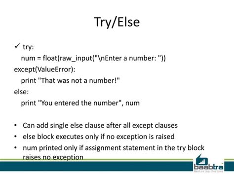 exception handling ppt