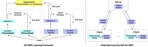 Depiction Of The Self Supervised And Personalized Federated Learning Download Scientific