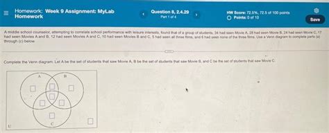 Solved Iii Homework Week 9 Assignment Mylab Homework