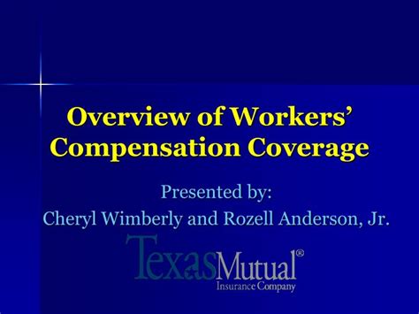 Ppt Overview Of Workers Compensation Coverage Powerpoint Presentation Id 3418584