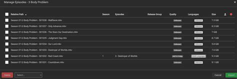Sonarr Not Recognizing Files On Disk R Sonarr
