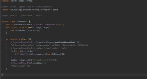 主线程（调用线程池）后自动结束 疯狂的草 博客园
