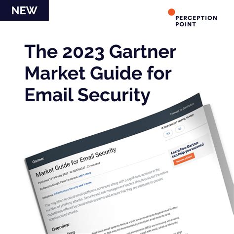 Perception Point On Linkedin 2023 Gartner Market Guide To Email Security