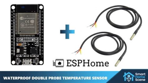 DIY Waterproof Double Probe Temperature Sensor SmartHomeScene