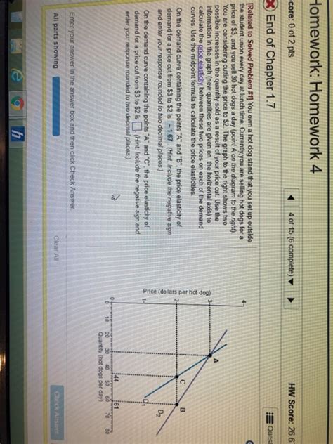 Solved Omework Homework Core Of Pts HW Score Chegg Com