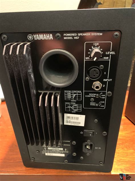 Yamaha Hs7 Powered Monitor Speakers Photo 2387976 Us Audio Mart