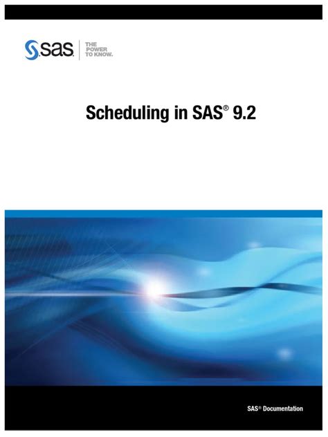 Scheduleug Unix Sas Pdf Operating System Sas Software