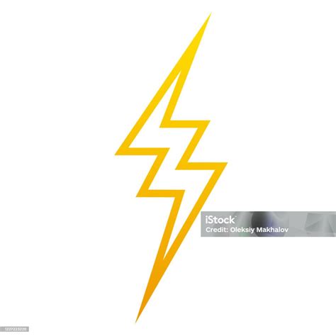 천둥 번개 볼트 그림 그림 그림 아이콘 디자인 요소 벡터 일러스트 디자인 개념 전기 개념에 대한 스톡 벡터 아트 및 기타 이미지 개념 개념과 주제 검은색 Istock
