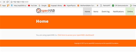 Problem To Access My Openhab2 Dashboard Openhab Cloud Openhab Community
