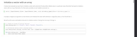 C Creating A Stdvector From Stdstring Array Stack Overflow