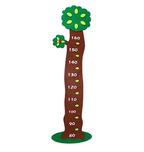 키재기 팜나무 벽걸이 키재기판 펠트 티몬