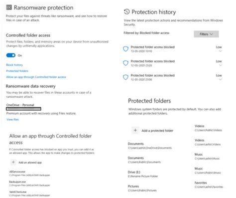 Windows Security Settings In Windows