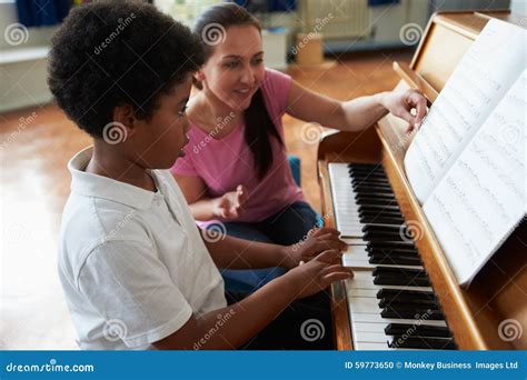 Piano Lesson Royalty Free Stock Image CartoonDealer Com 11147140