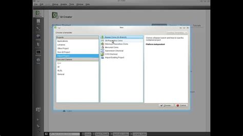 Importing And Developing A Git Project With QtCreatOr YouTube