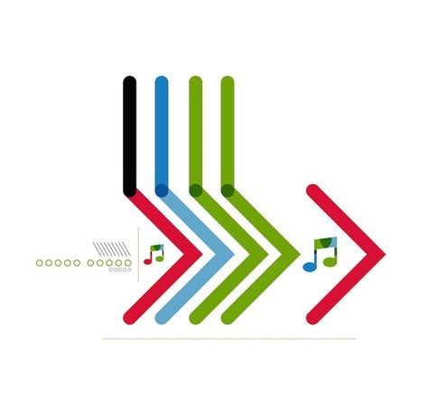 Premium Vector Minimal Geometric Arrow Abstract Design