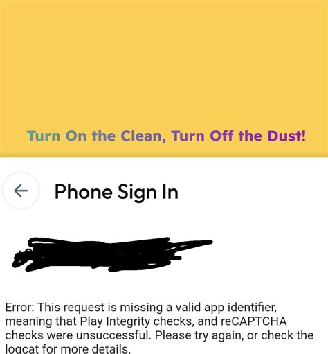 Otp Login Doesnt Work Rfirebase