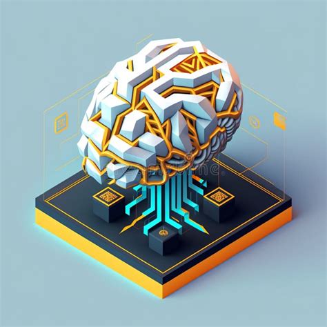 Isometric Illumination Of Robotic Human Brain With Detailed Circuits