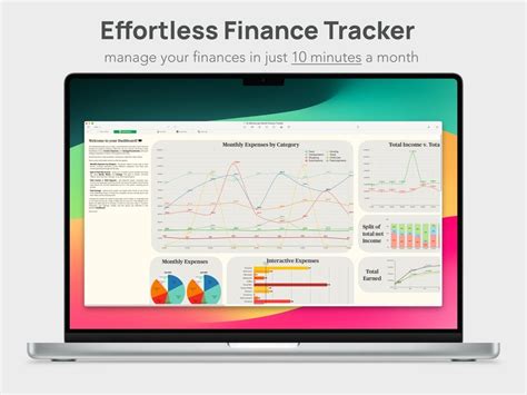 Effortless Finance Tracker Spreadsheet