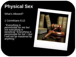 Great Sex PPT Marriage And Civil Unions Family And Relationships