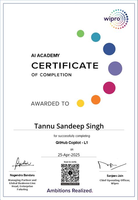 Githubcopilot Professionaldevelopment Aiinsoftware Tannu Singh