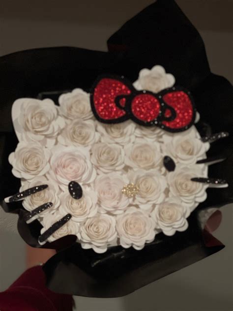 Hello Kitty Flower Bouquet Etsy