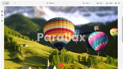 Parallax Effect On Mouse Movement With Joomla Website Builder Gridbox