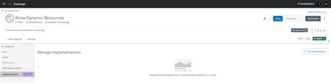 Github Mulesoft Catalystallow Dynamic Resources Custom Policy