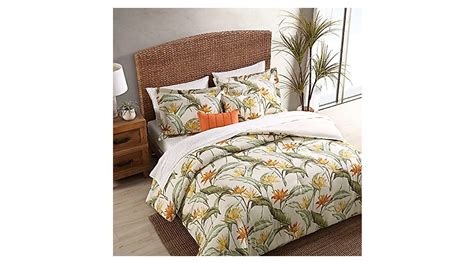 Tommy Bahama Queen Comforter Set Tropical Bedding