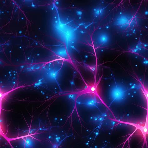 Premium Ai Image Abstract Illustration Of A Nervous Net A Biological Neural Network As A