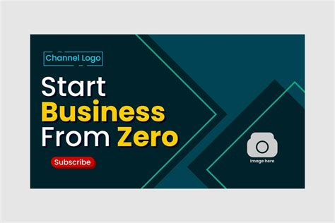 Thumbnail Design Template 25744301 Vector Art At Vecteezy