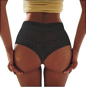 Lace Panties Women Panties High Waist Plus Size Female Sexy Underwear
