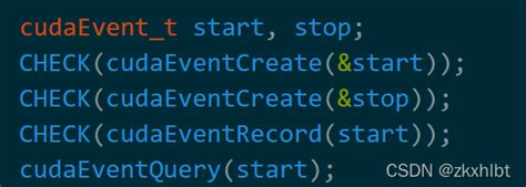 Cuda编程 基础与实践 学习笔记（五）cudaeventquery Csdn博客