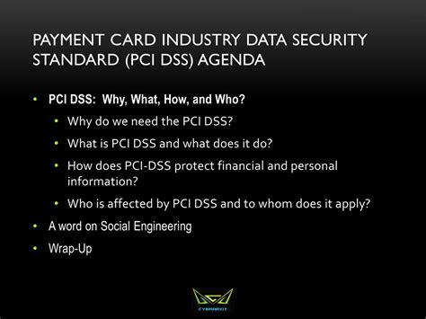 Ppt Secure Payment Card Data Pci Dss Standards Powerpoint
