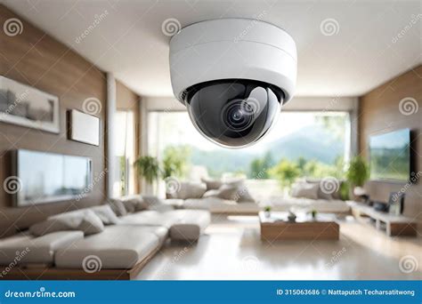 CCTV Camera Technology Security System Smart Home Technology Surveillance Operating In House