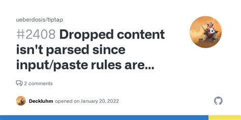 dropped content isn t parsed since input paste rules are into core