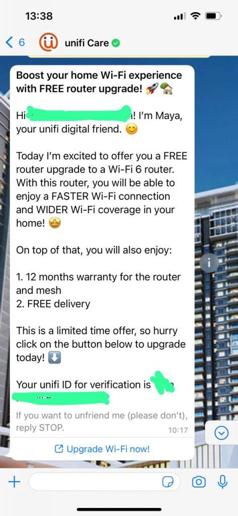 Free Wifi 6 Router From Unifi My Awesome Moments