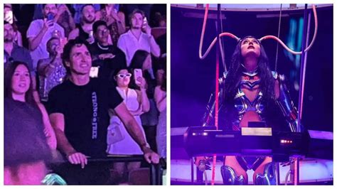 Justin Trudeau Spotted At Katy Perrys Concert After Dinner Date Fuels