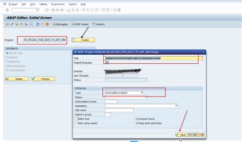 Sap Abap Central Dynamically Read The Application Server Data To