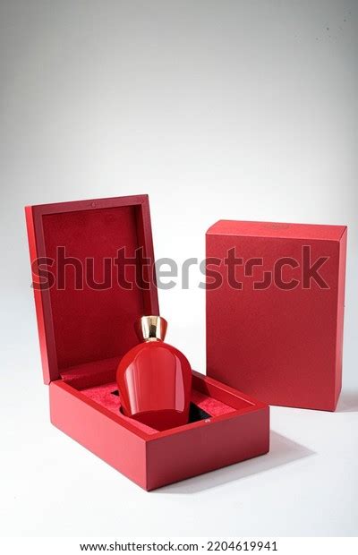 Stylish Sexy Provocative Perfume Bottle Red Stock Photo Shutterstock