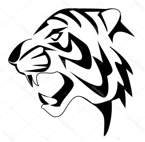 How To Draw A Tiger Face Easy Cracking Memoir Bildergallerie
