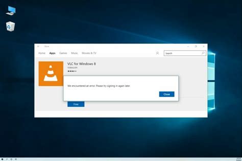 Microsoft Store We Encountered An Error Solved