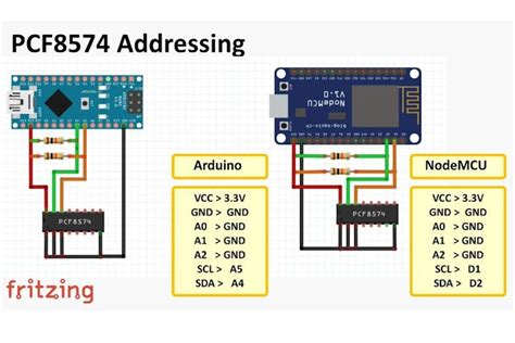 Pcf8574 Gpio Extender With Arduino And Nodemcu