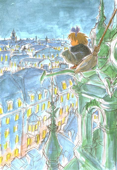 Kikis Delivery Service Concept Art Kikis Delivery Service Photo