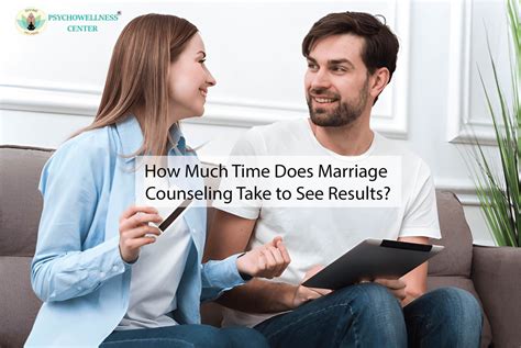How Much Time Does Marriage Counseling Take To See Results
