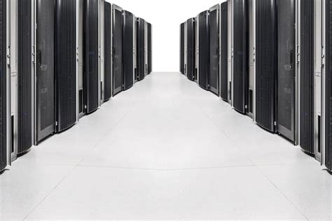 Premium Photo Server Room Networking Concept