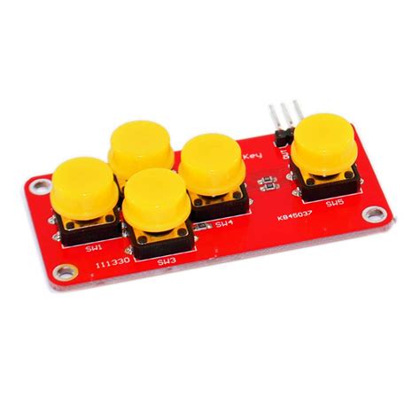 Ad Keyboard Simulate Five Key Module Analog Button For