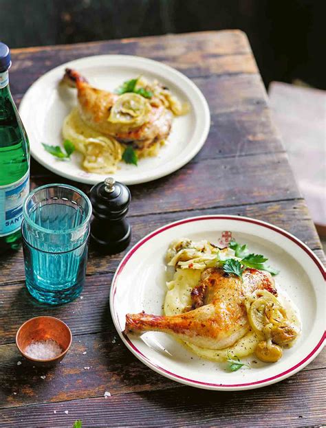 Roast Chicken With Pancetta And Olives Leites Culinaria