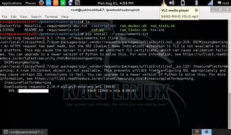 Kali Linux Routersploit