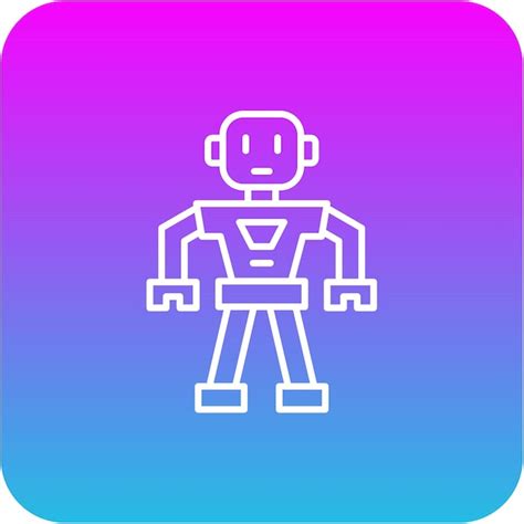Premium Vector Robot Icon